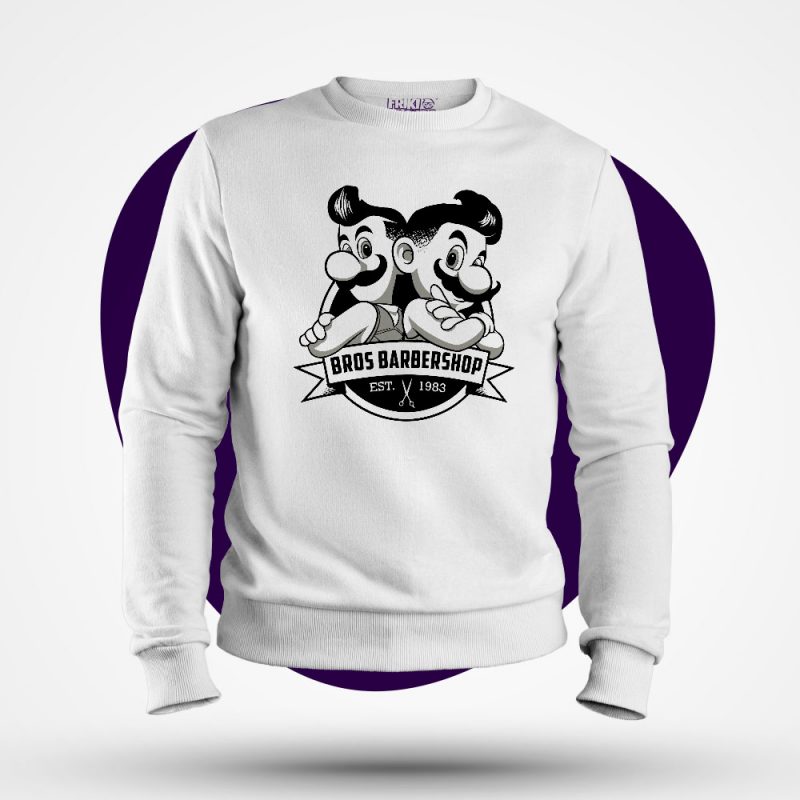 Sudadera Super Mario Barbero - Friki Locura Regalo Original